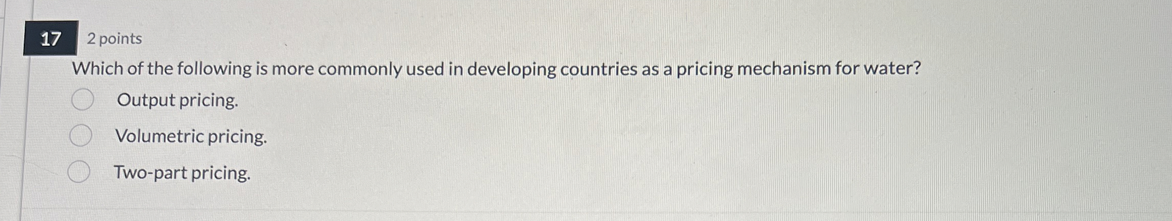 Solved 172 ﻿pointsWhich of the following is more commonly | Chegg.com