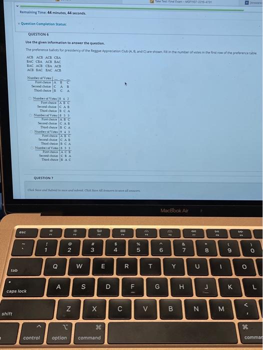 Solved - Remaining Time: 44 minutes, 44 seconds. Question | Chegg.com Solved - Remaining Time: 44 minutes, 44 seconds. Question | Chegg.com
