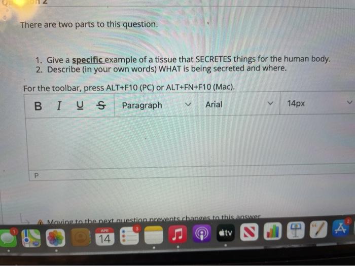 Solved There are two parts to this question. 1. Give a | Chegg.com