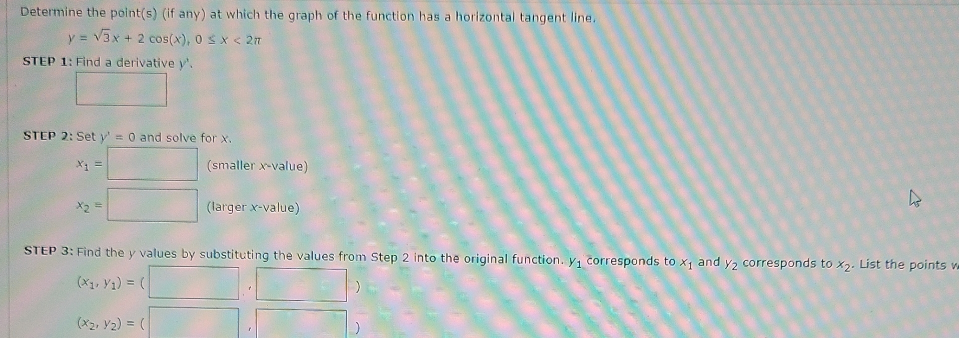 Solved Determine the point(s) (if any) ﻿at which the graph | Chegg.com