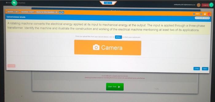 Solved A rotating machine converts the electrical energy | Chegg.com