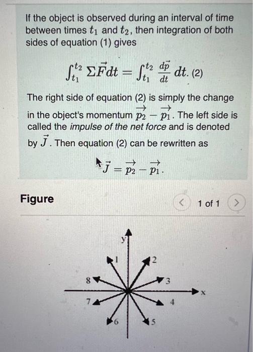 Solved Learning Goal: To learn about the impulse-momentum | Chegg.com
