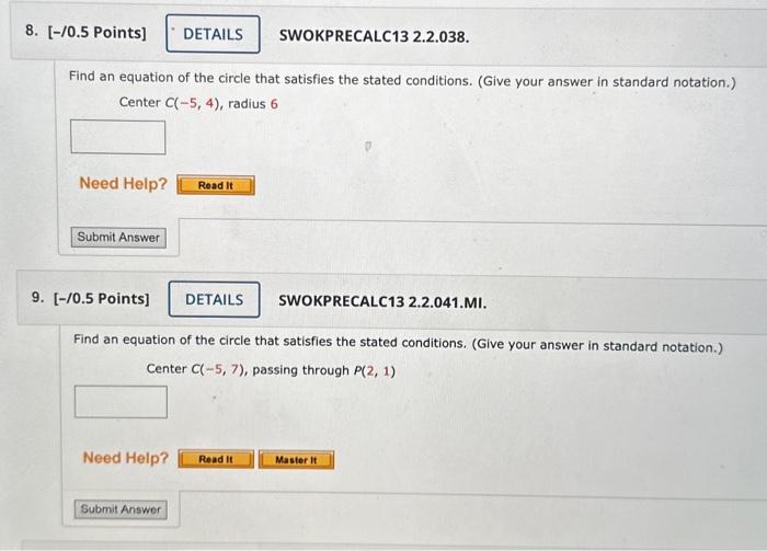 Solved 8.)9.) | Chegg.com