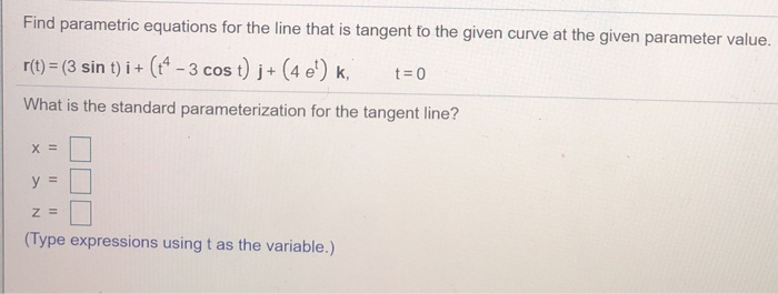 Solved Find parametric equations for the line that is | Chegg.com
