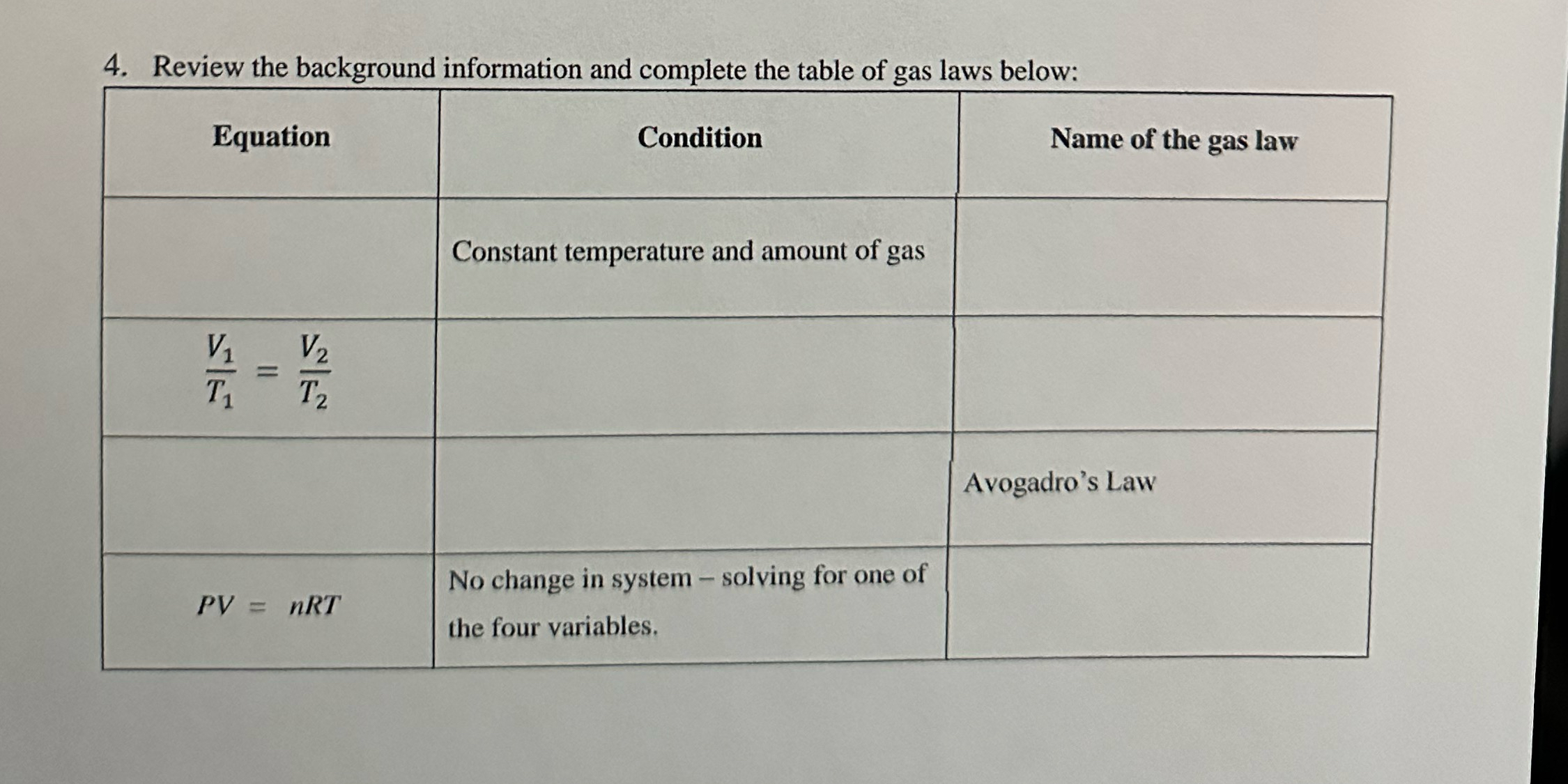 Solved Review the background information and complete the | Chegg.com