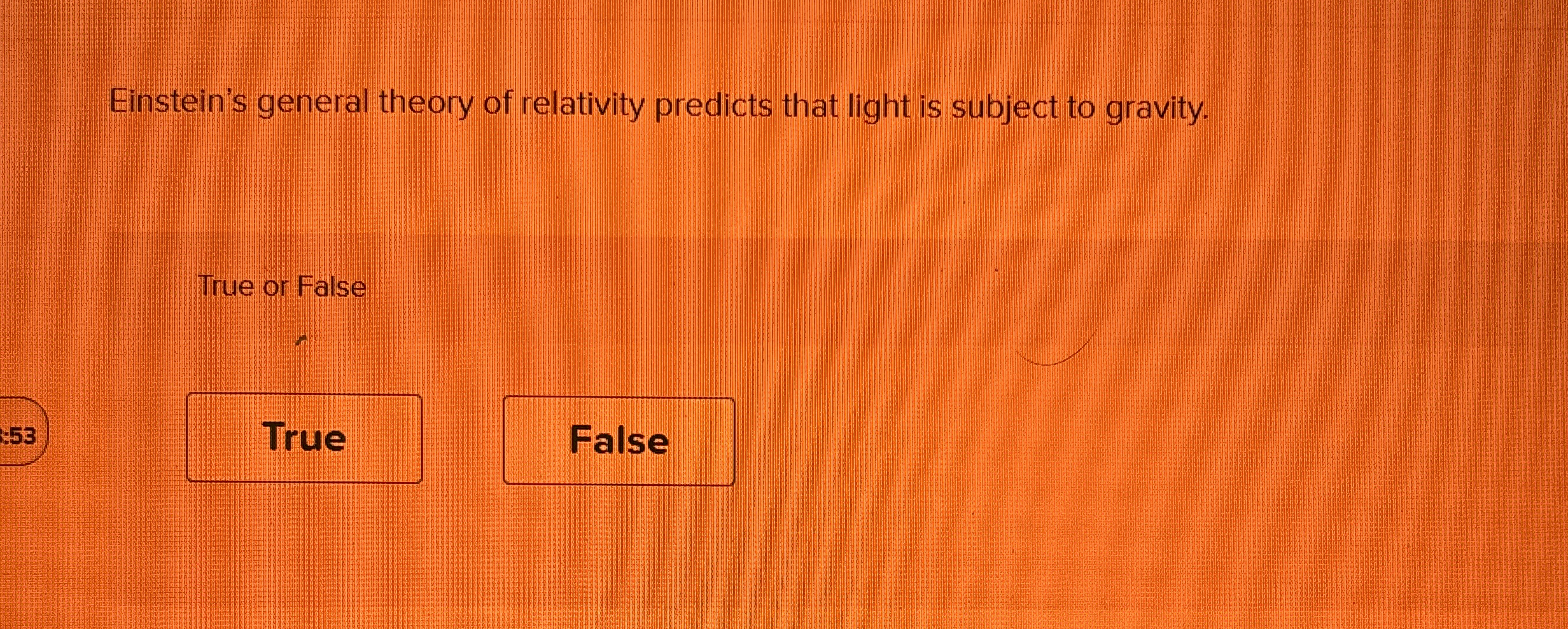 Solved Einstein's general theory of relativity predicts that | Chegg.com