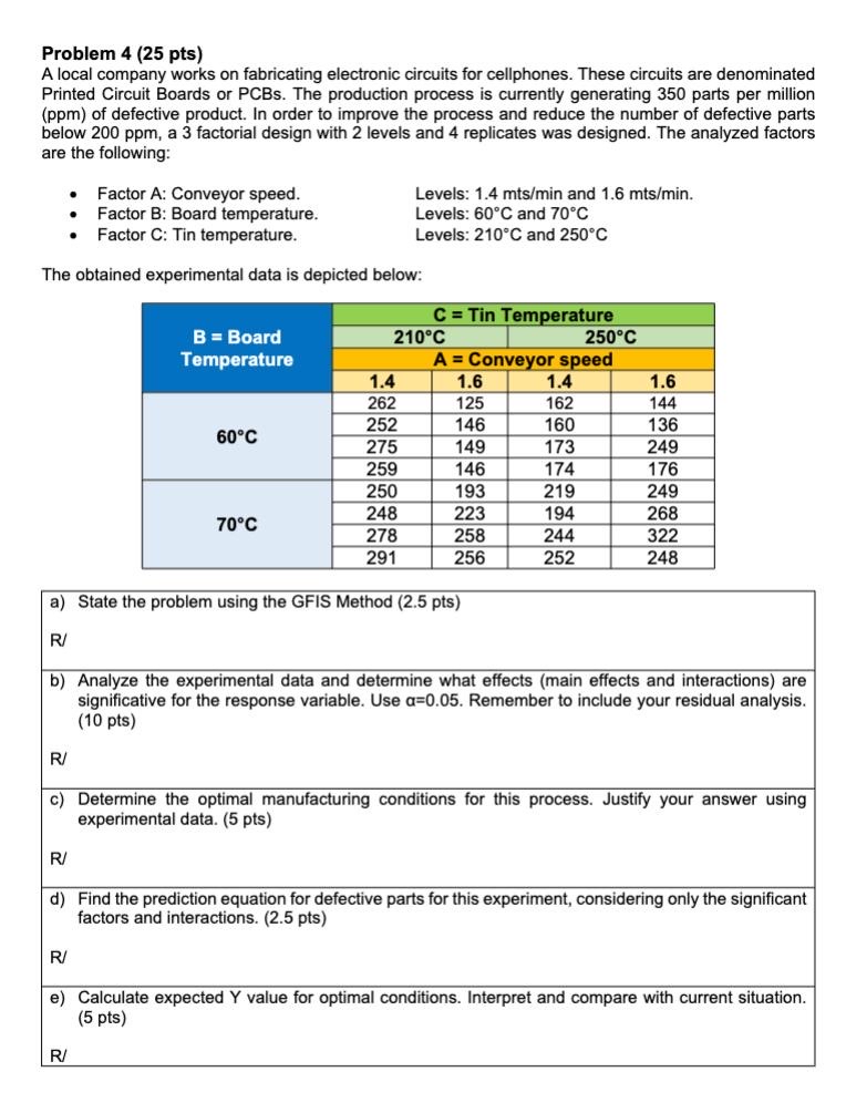 Solved Problem 4 (25 ﻿pts)A local company works on | Chegg.com