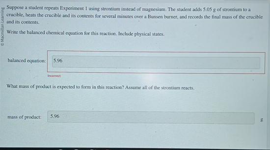 Solved Suppose a student repeats Experiment 1 ﻿using | Chegg.com