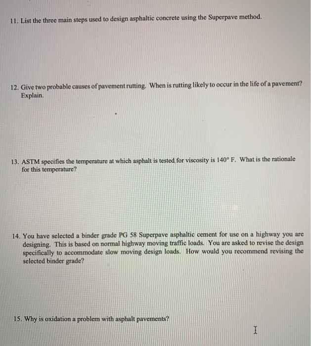 Solved 11. List the three main steps used to design | Chegg.com