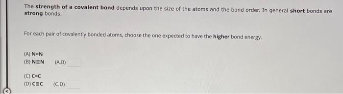 Solved The formal charge is the "charge" an element would | Chegg.com