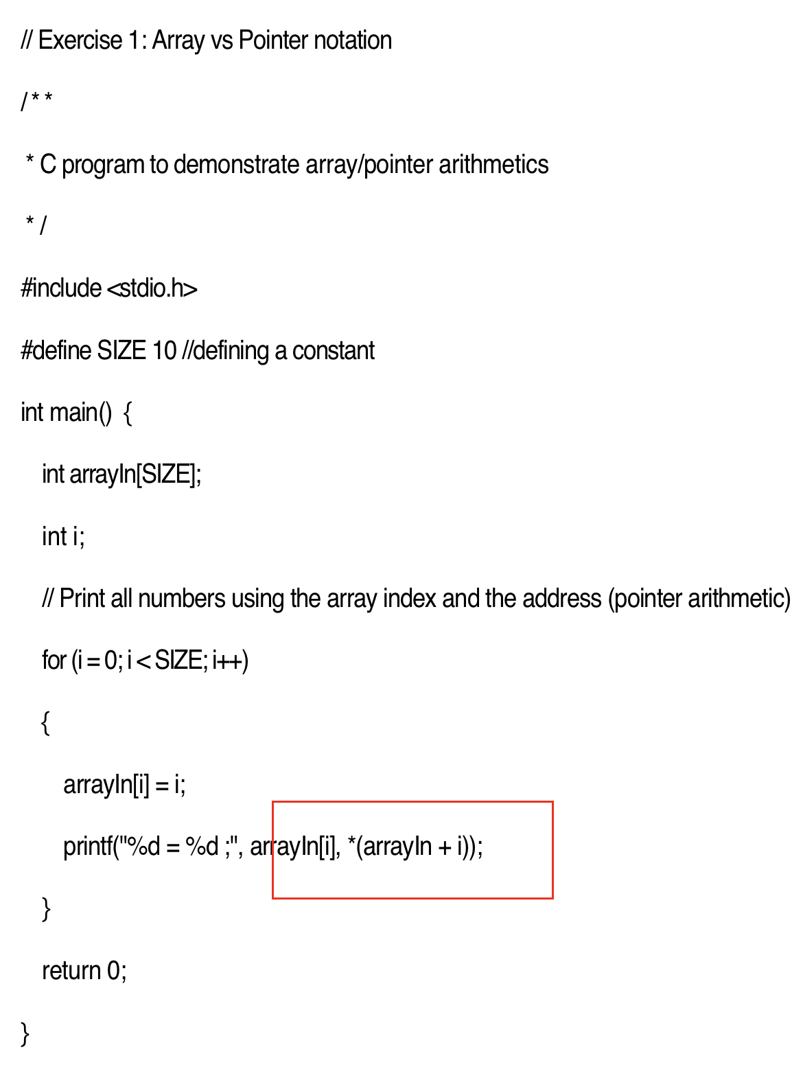Solved Rewrite the exercise1 ﻿to print the elements starting | Chegg.com