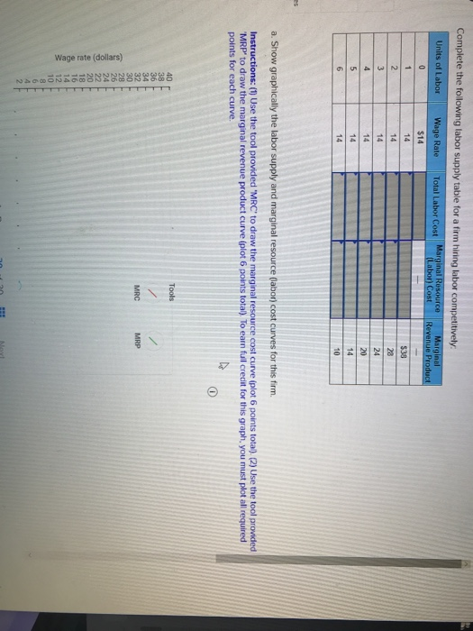 Solved Instructions: (1) Use the tool provided 'MRC' to | Chegg.com