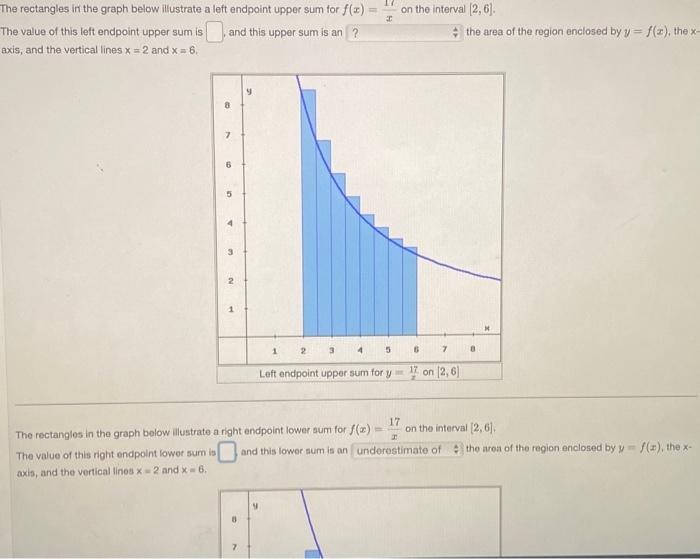 Solved The rectangles in the graph below illustrate a left | Chegg.com