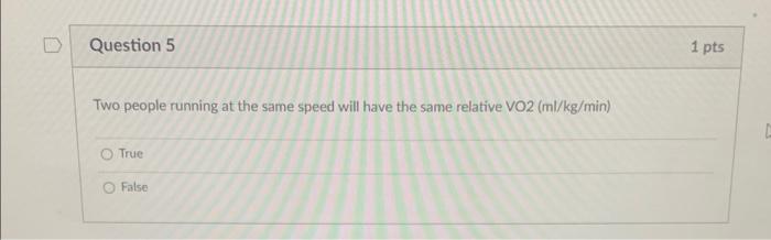 Solved Two people running at the same speed will have the | Chegg.com
