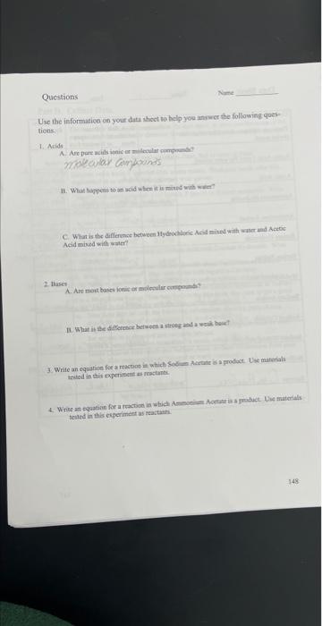 Solved Use the information on your data shoct to balp you | Chegg.com