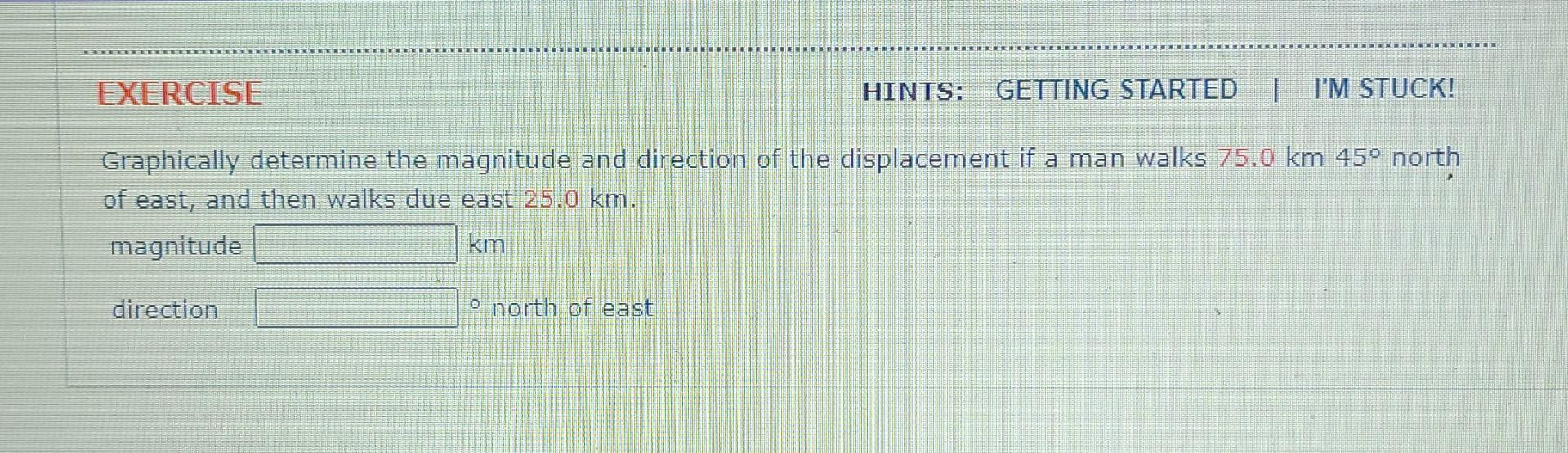 Solved EXERCISE HINTS: GETTING STARTED I I'M STUCK! man | Chegg.com
