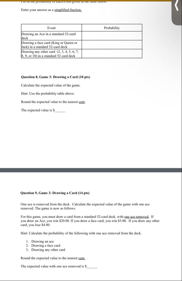 Solved Enter your answer as a simplified | Chegg.com