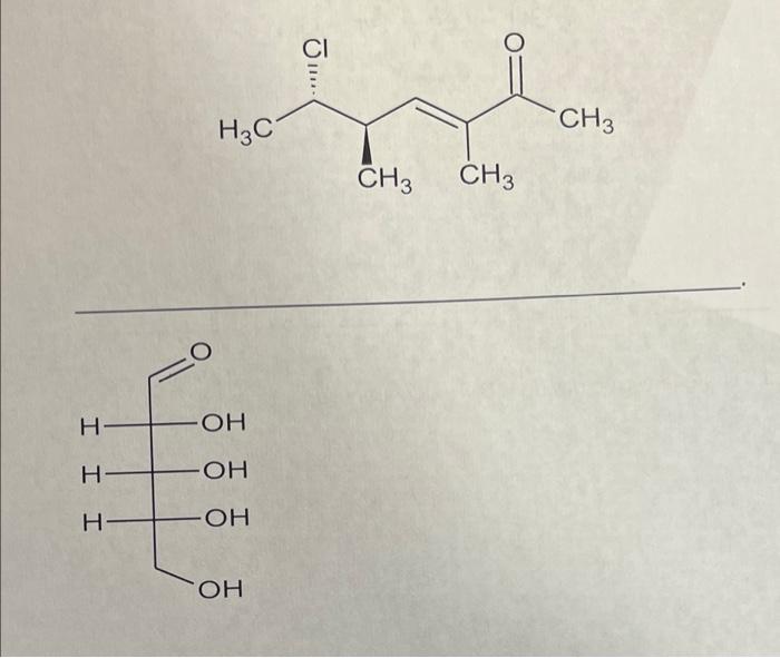 Solved CI О... НАС CH3 CH3 CH3 о H ОН I I Н ОН Н І. ОН ОН | Chegg.com