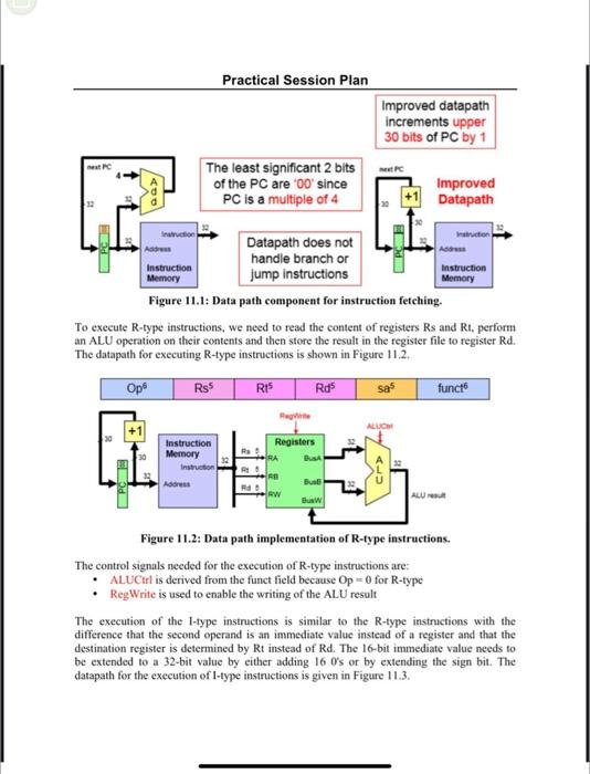 Task\#1: - In instruction memory, right click it and | Chegg.com