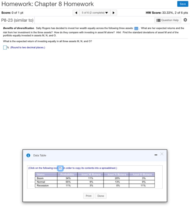 Solved Save Homework Chapter 8 Homework Score 0 Of 1 Pt 5