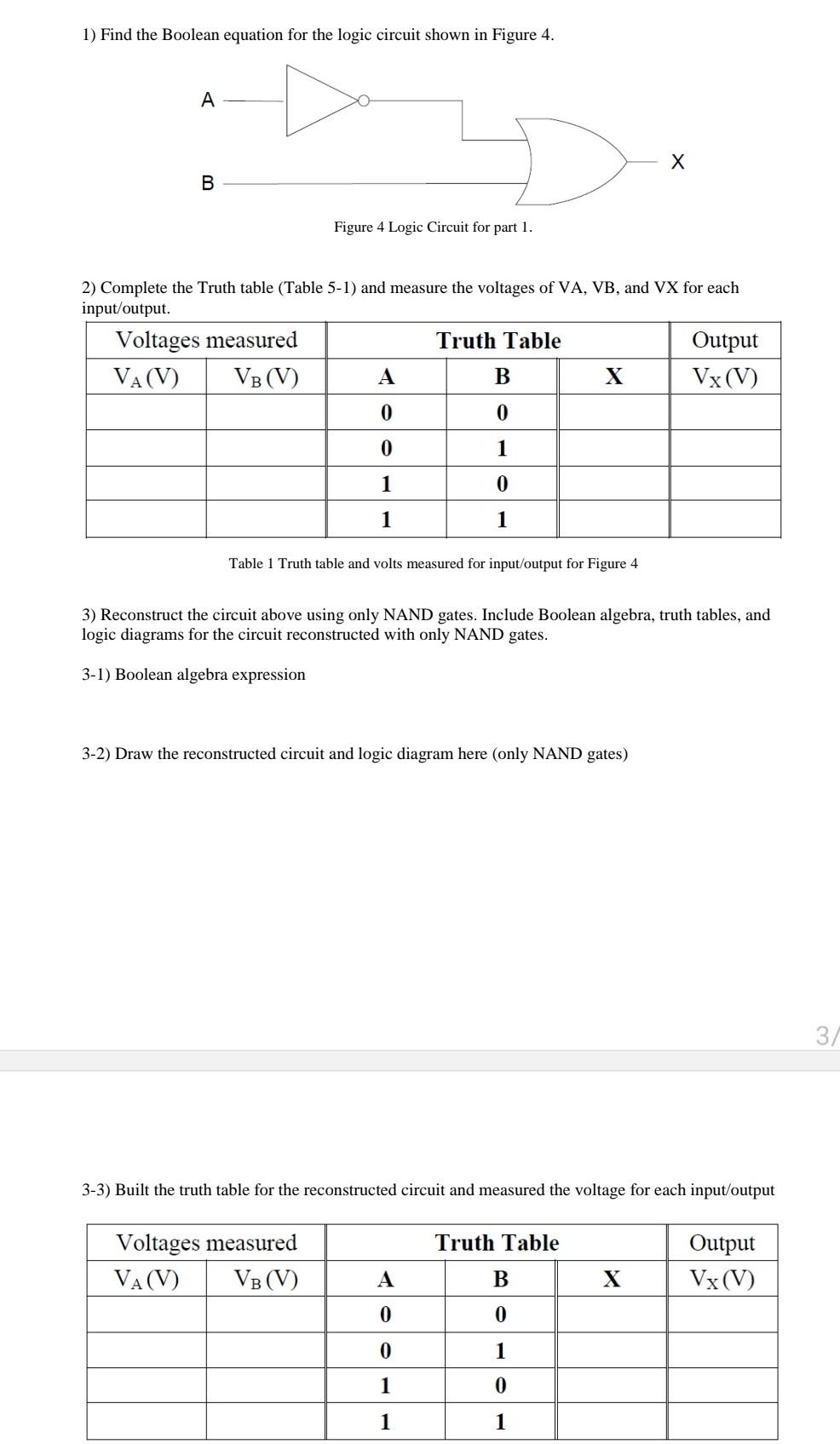 Solved 1) Find the Boolean equation for the logic circuit | Chegg.com