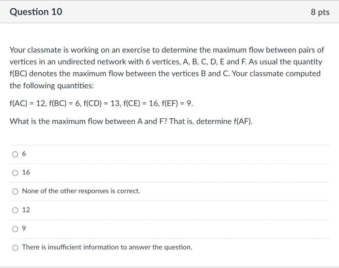 Solved Your classmate is working on an exercise to determine | Chegg.com