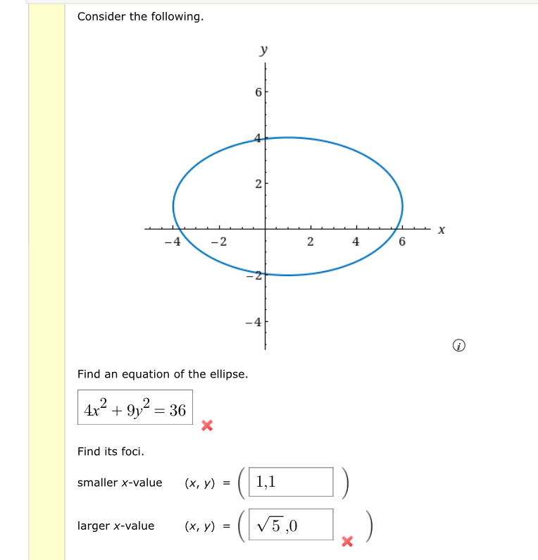 Consider the following.Find an equation of the | Chegg.com