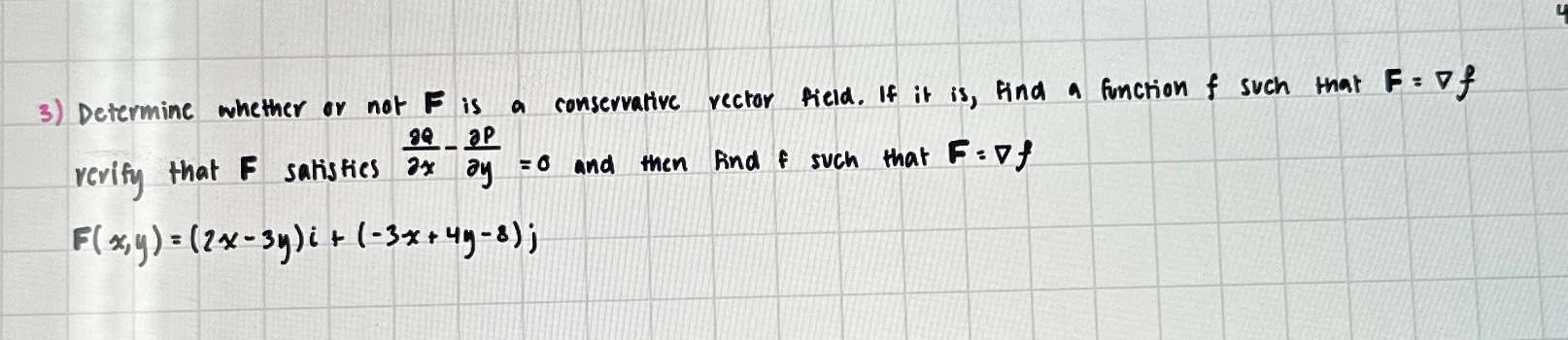 Solved Determine whether or not F ﻿is a conservative vector | Chegg.com