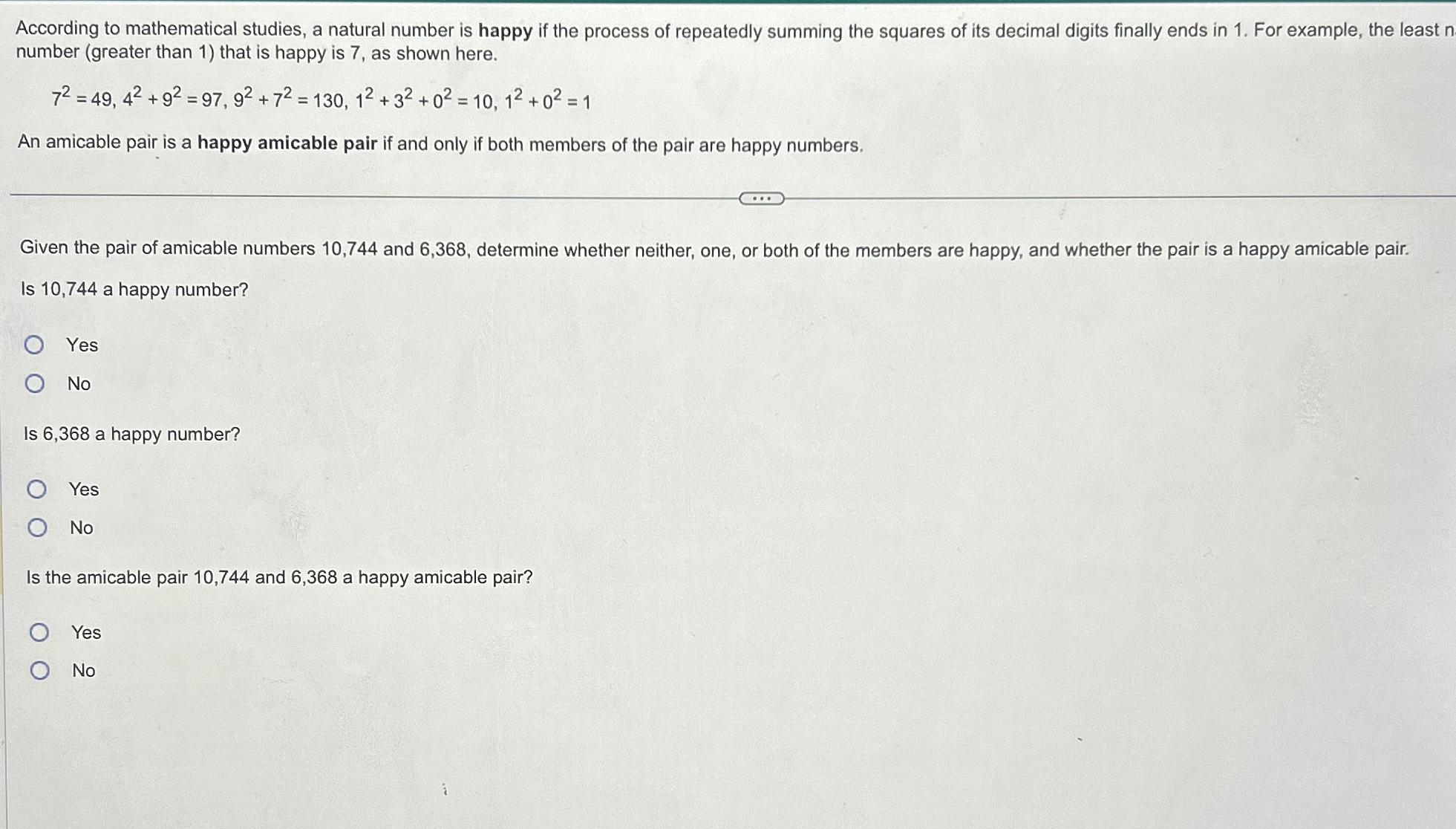 Solved According to mathematical studies, a natural number | Chegg.com