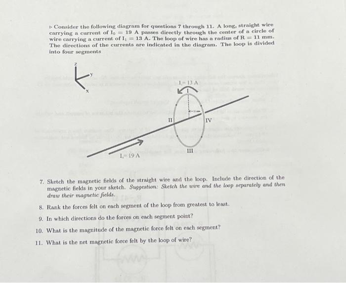Solved D. Consider the following diagram for questions 7 | Chegg.com
