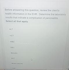 Solved Before answering this question, review the clients | Chegg.com