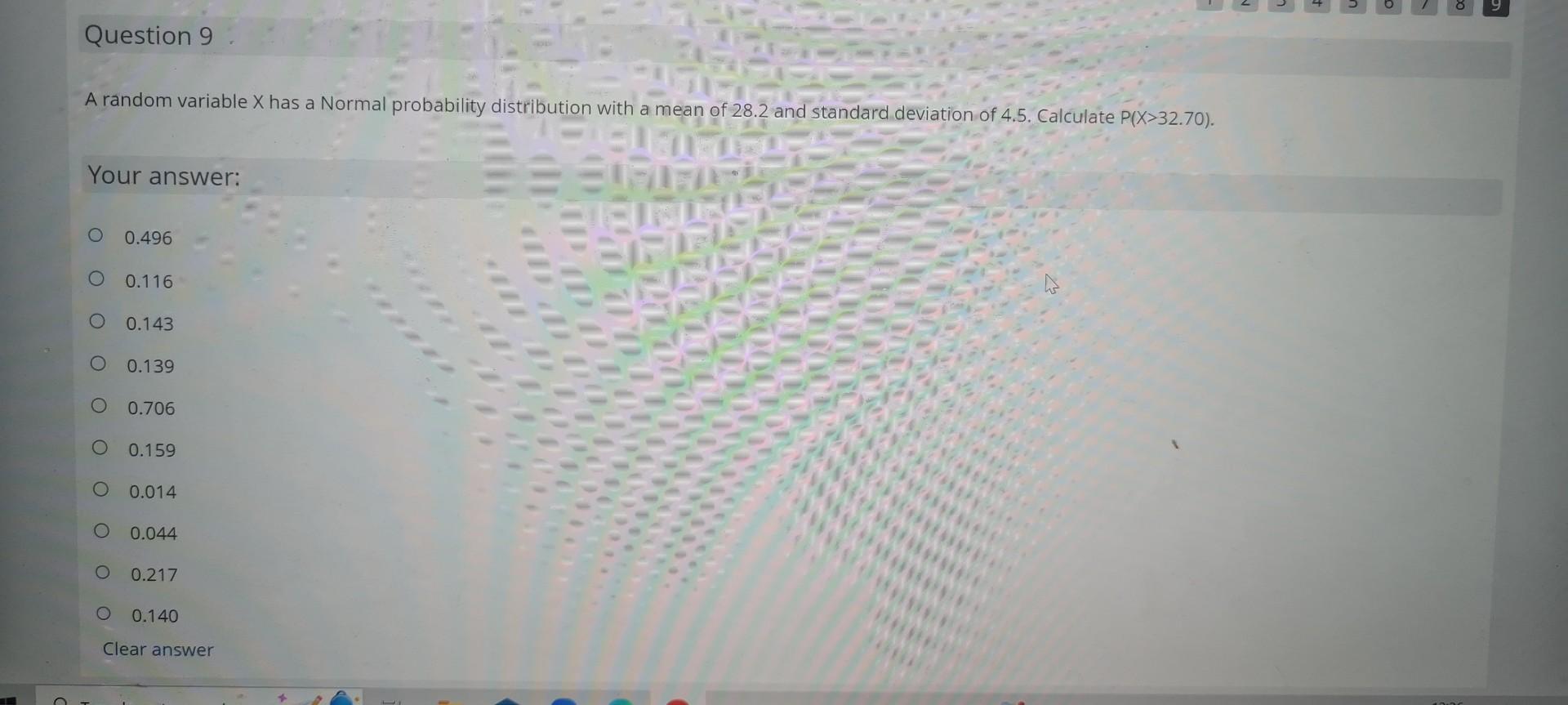 Solved A random variable X has a Normal probability | Chegg.com