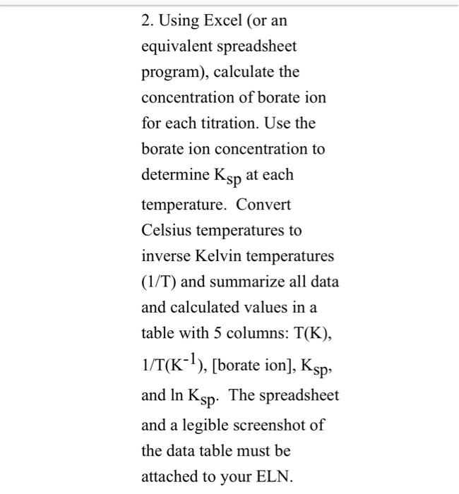 Solved 2. Using Excel (or an equivalent spreadsheet | Chegg.com