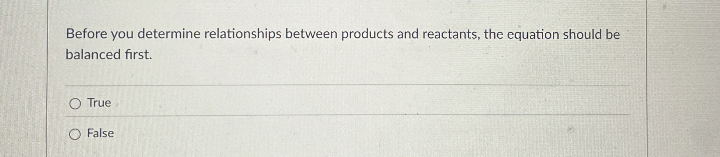 Solved Before you determine relationships between products | Chegg.com