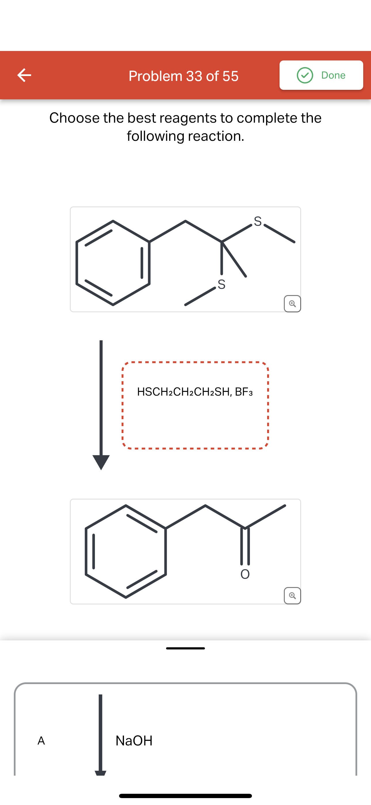 Choose the best reagents to complete thefollowing | Chegg.com