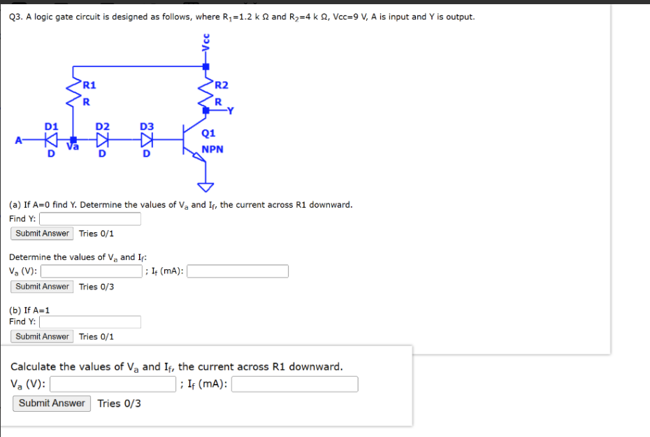 Q3. ﻿A logic gate circuit is designed as follows, | Chegg.com