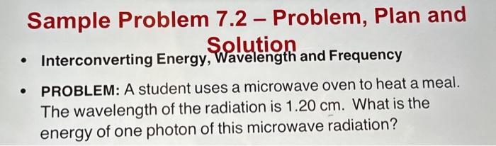 Solved Sample Problem 7.2 - Problem, Plan and Solution | Chegg.com