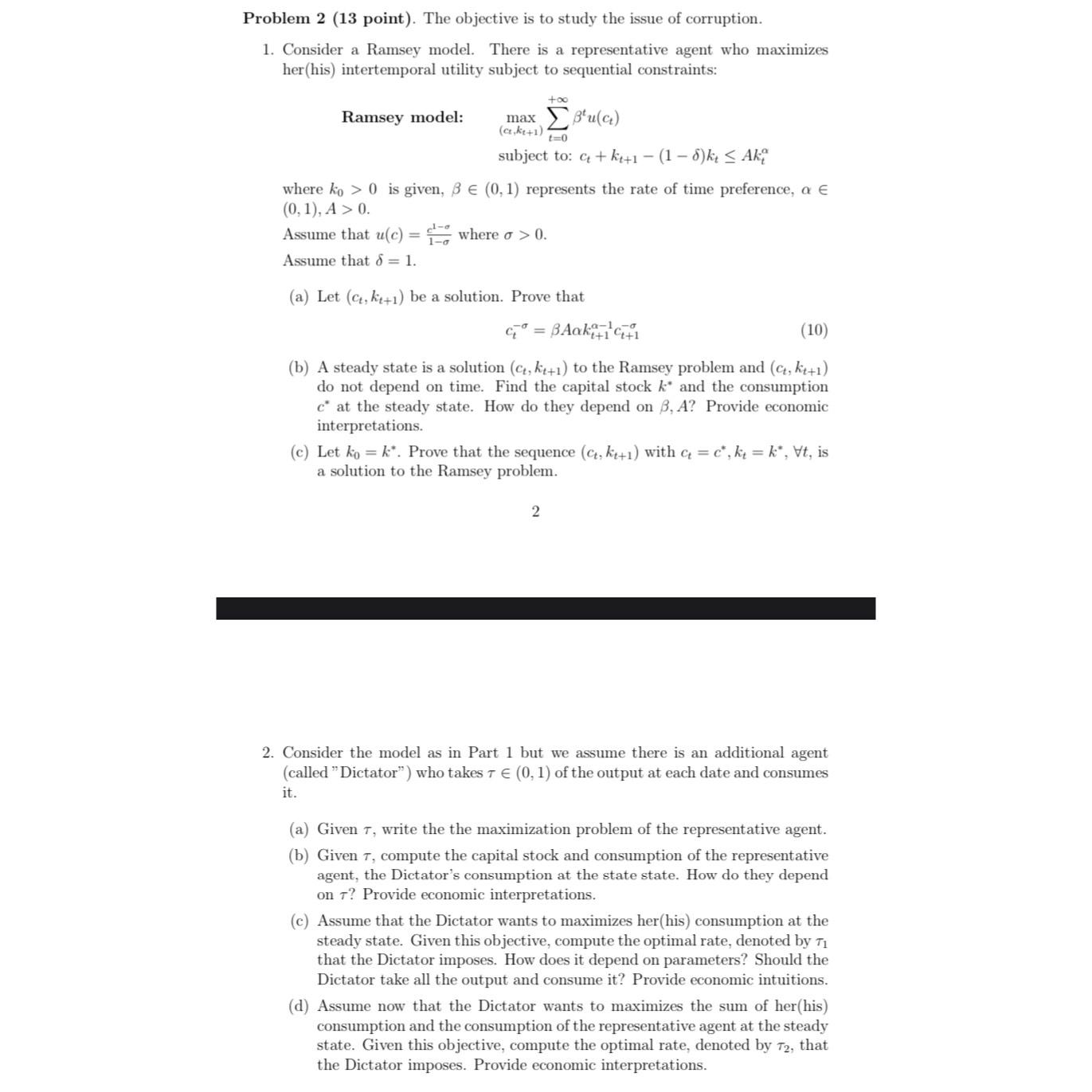 Solved Problem 2 (13 ﻿point). ﻿The objective is to study the | Chegg.com