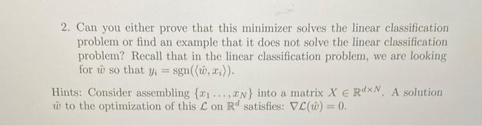 Problem 2 Suppose that we minimize the average | Chegg.com