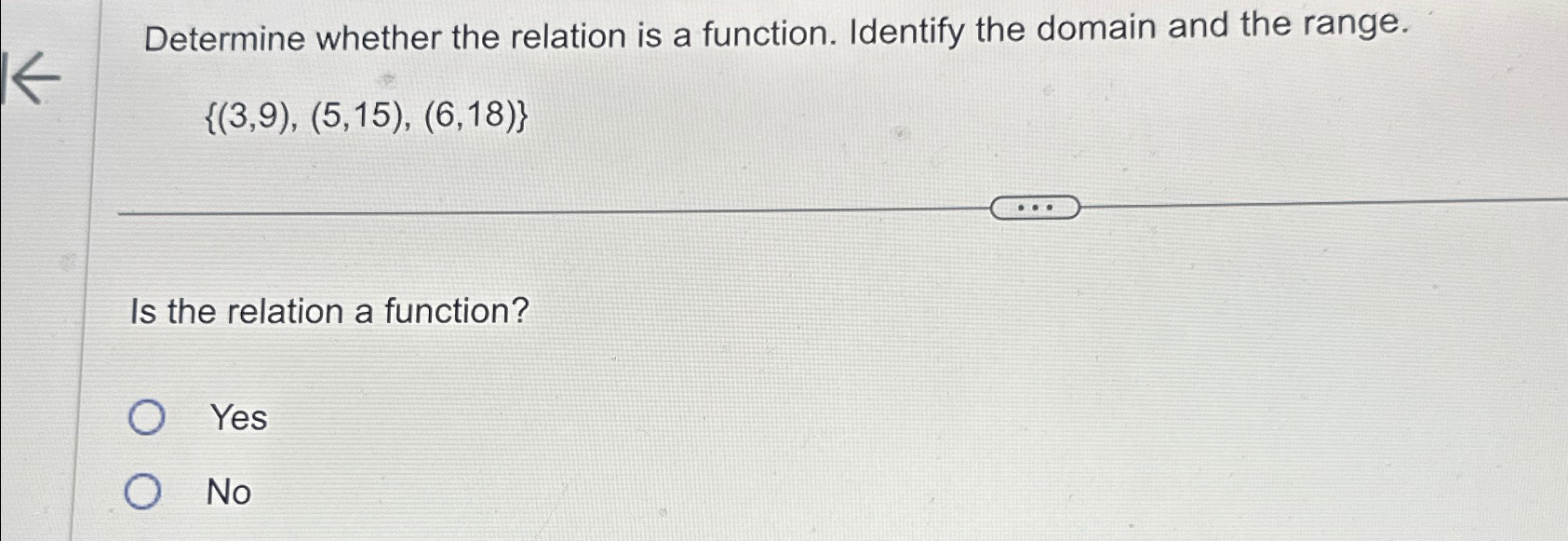 Solved Determine whether the relation is a function. | Chegg.com