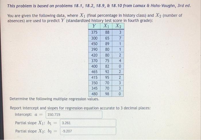 Solved This problem is based on problems 18.1, 18.2, 18.9. & | Chegg.com
