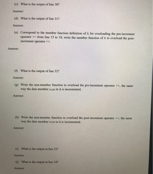 Solved 3. (2 points each) Consider the following program | Chegg.com