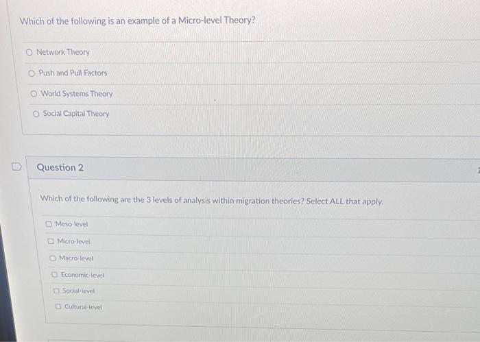 Which one of these examples is a Myth: Immigrants | Chegg.com