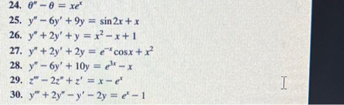 Solved In Problems 21-30, use the annihilator method to | Chegg.com
