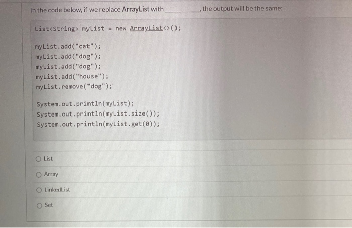 Solved The difference between a data type and an abstract | Chegg.com