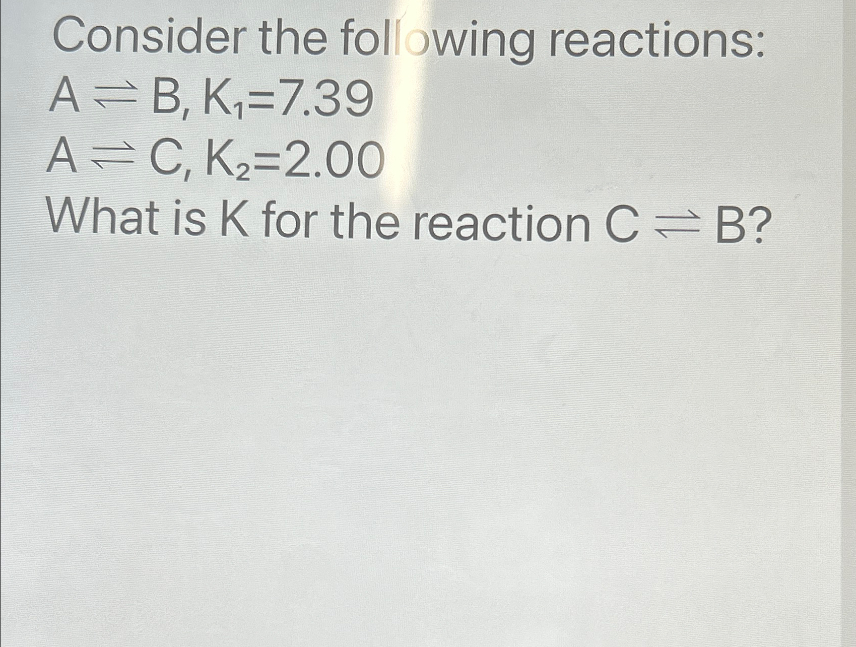 Consider the following | Chegg.com