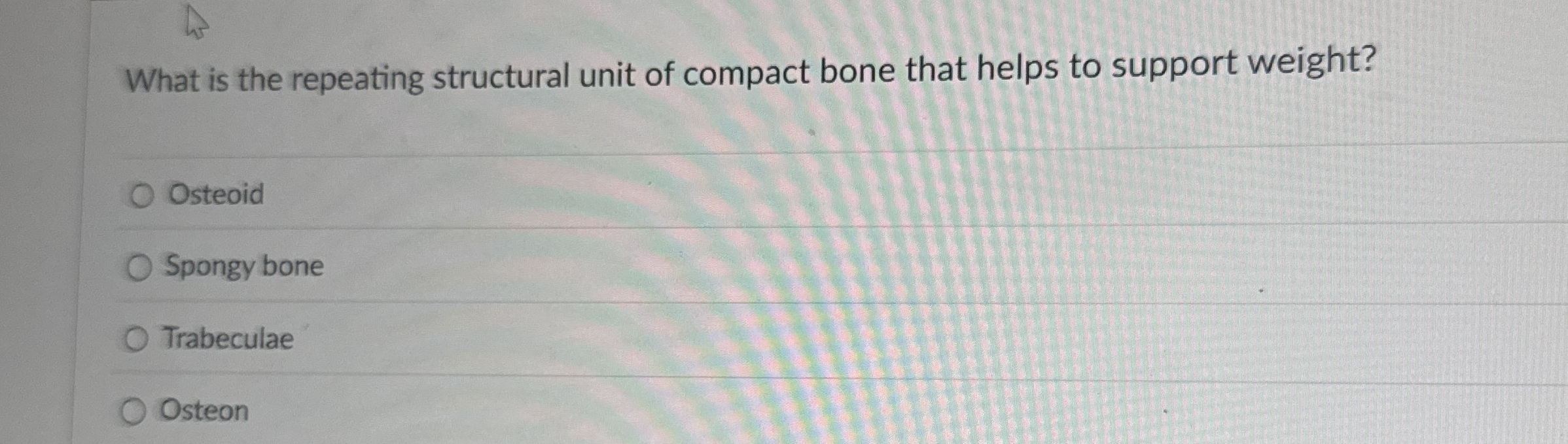 High Quality SOLUTION What is the repeating structural unit of compact bone | Chegg.com