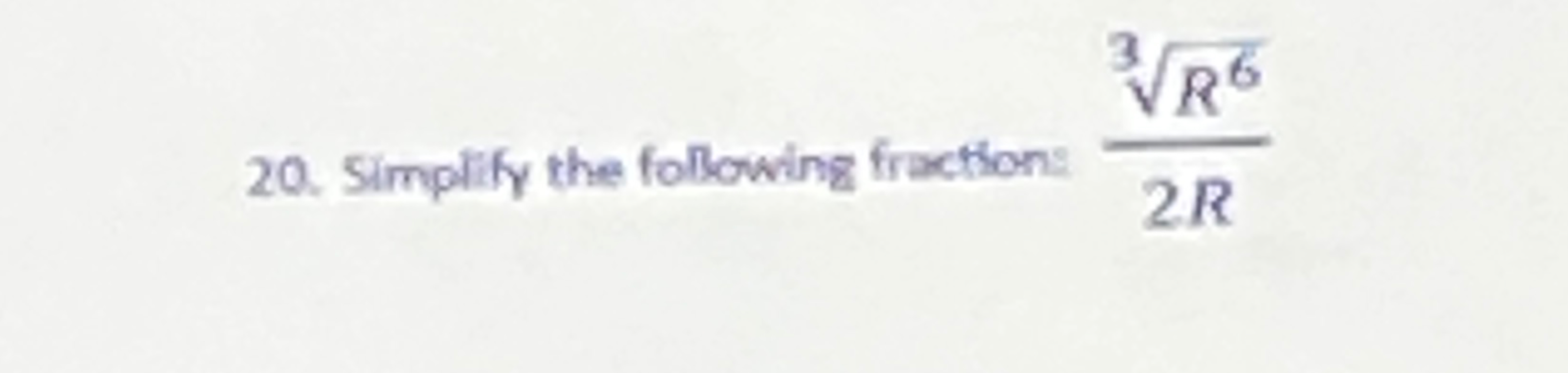 Solved Simplify the following fractions R632RSimplify the | Chegg.com