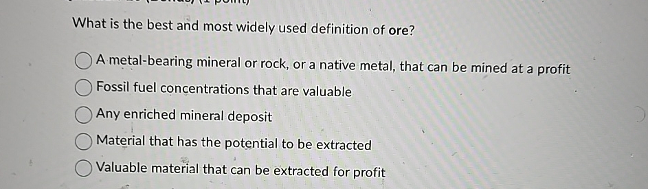 What is the best and most widely used definition of | Chegg.com