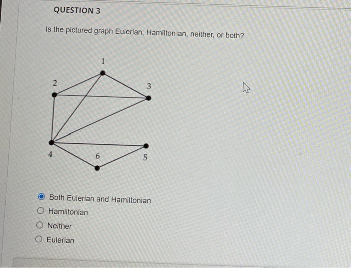 Solved QUESTION 1 Which of the following can a graph be? | Chegg.com